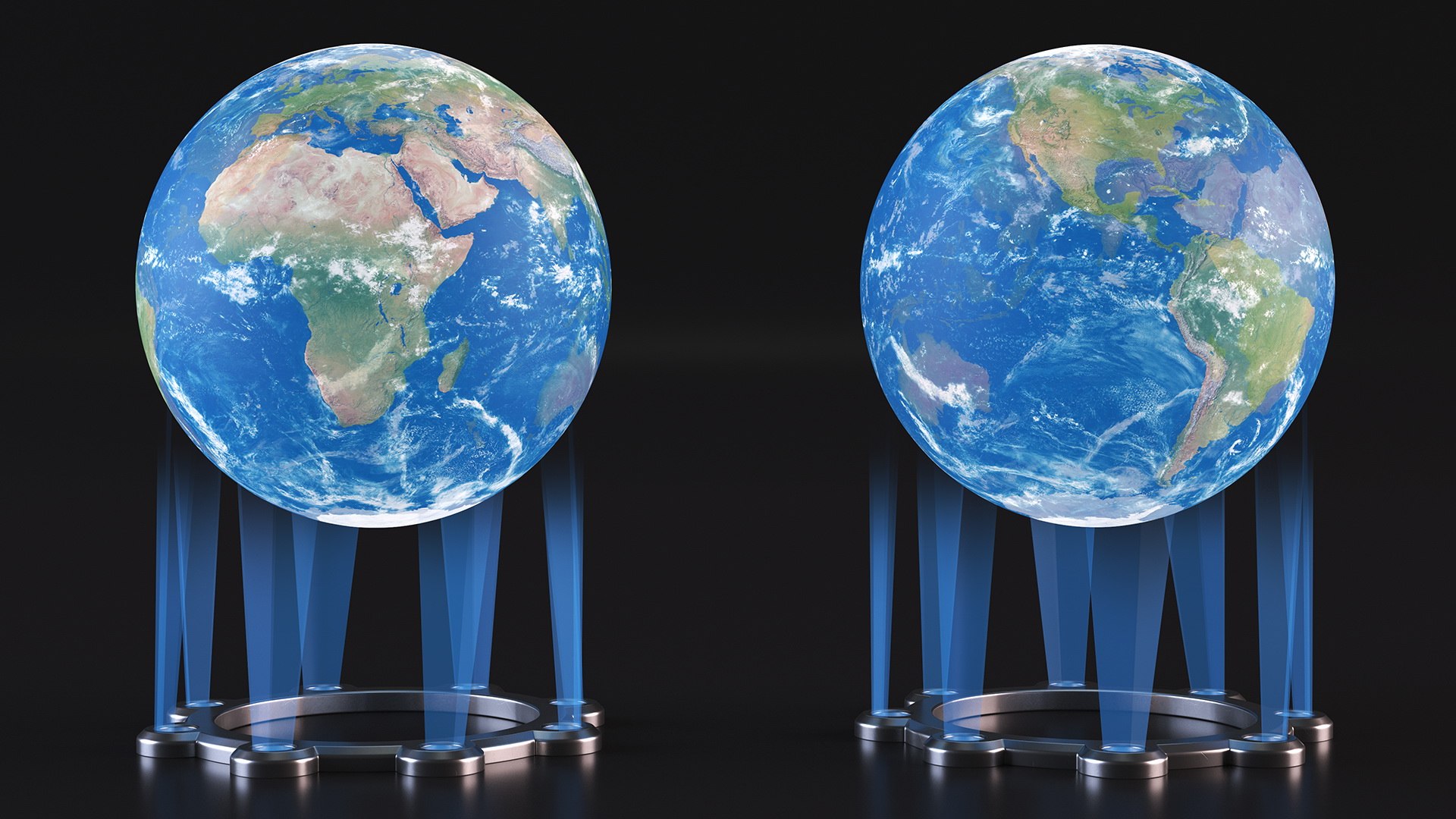 Planet Earth Hologram 3D Model - TurboSquid 2194800