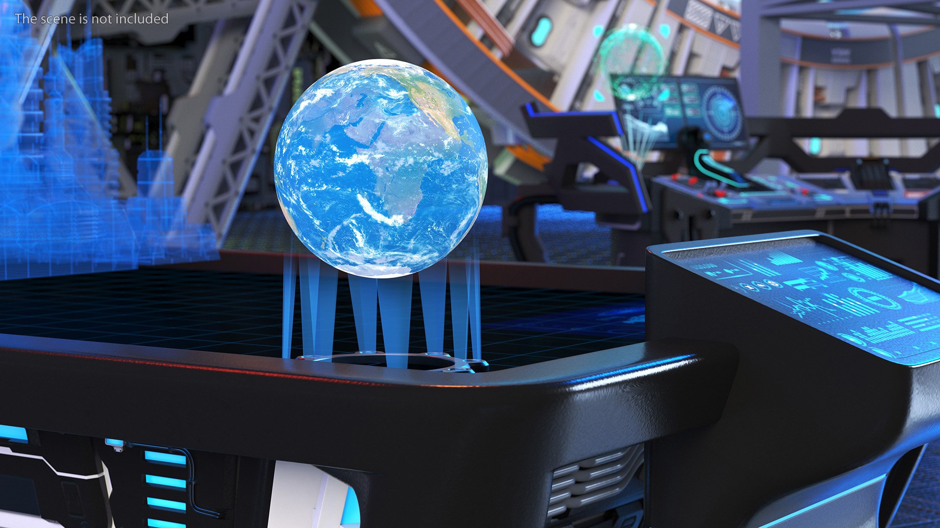 Planet Earth Hologram 3D Model - TurboSquid 2194800