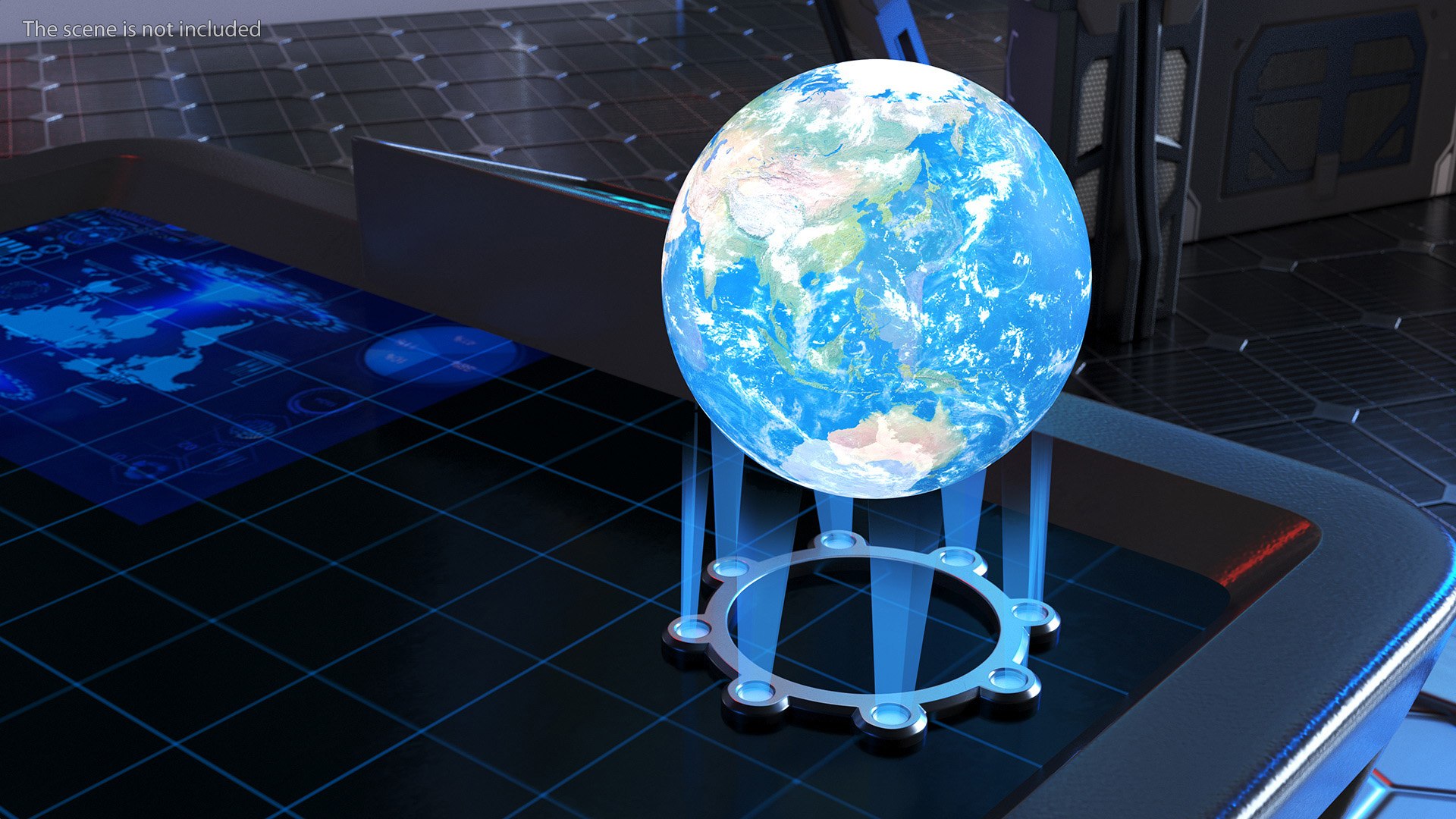 Planet Earth Hologram 3D Model - TurboSquid 2194800