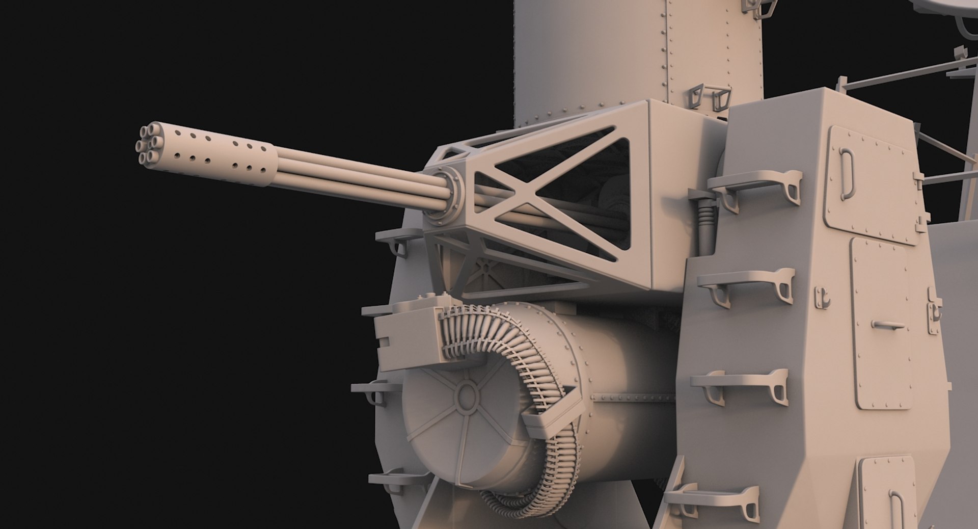 uss pinckney 3d model