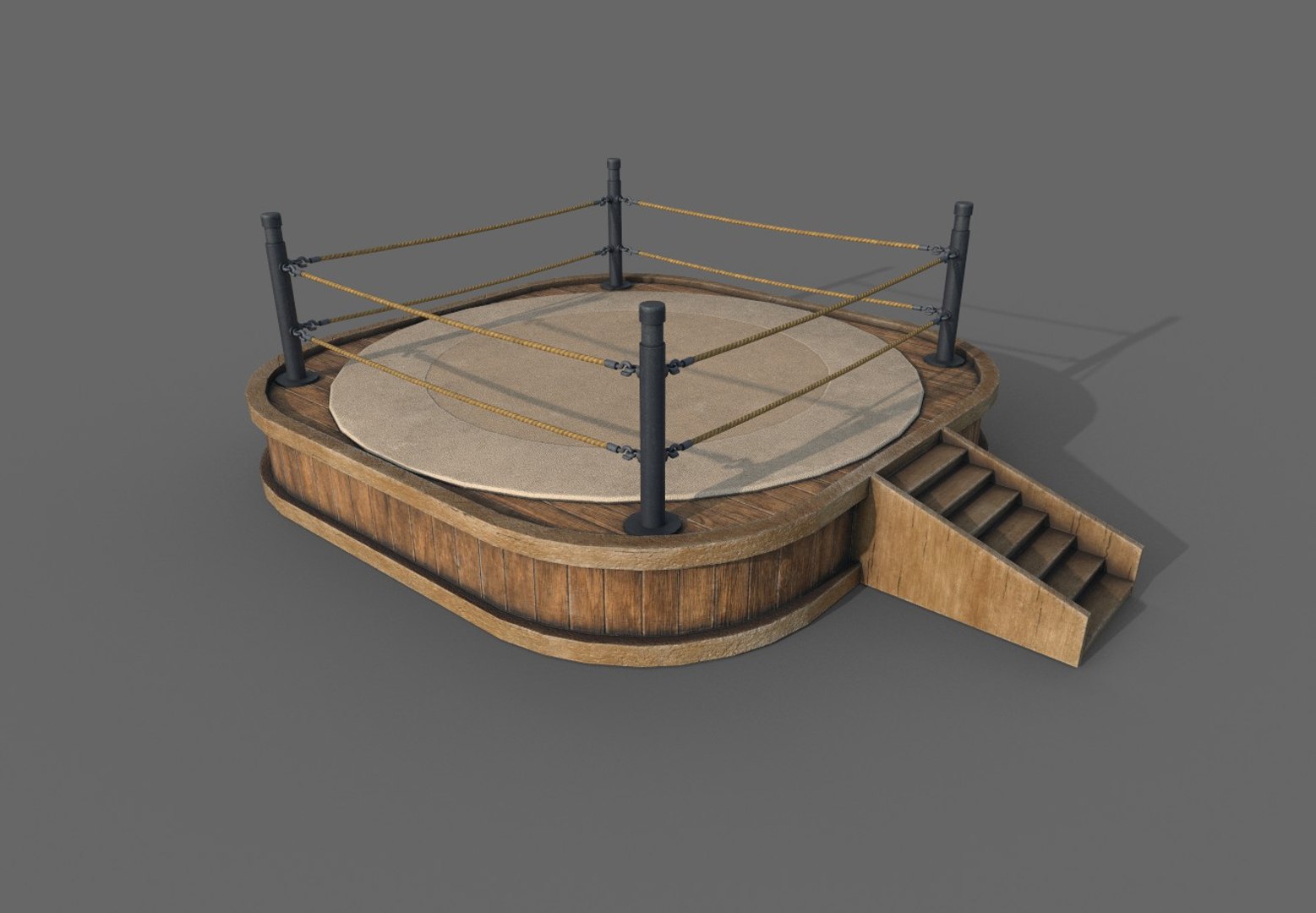 3D Model BoxingRing - TurboSquid 1939449
