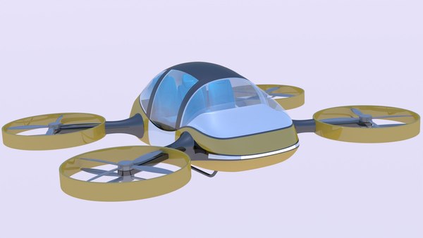 modelo 3d Colección de drones de pasajeros 2023 - TurboSquid 2077732