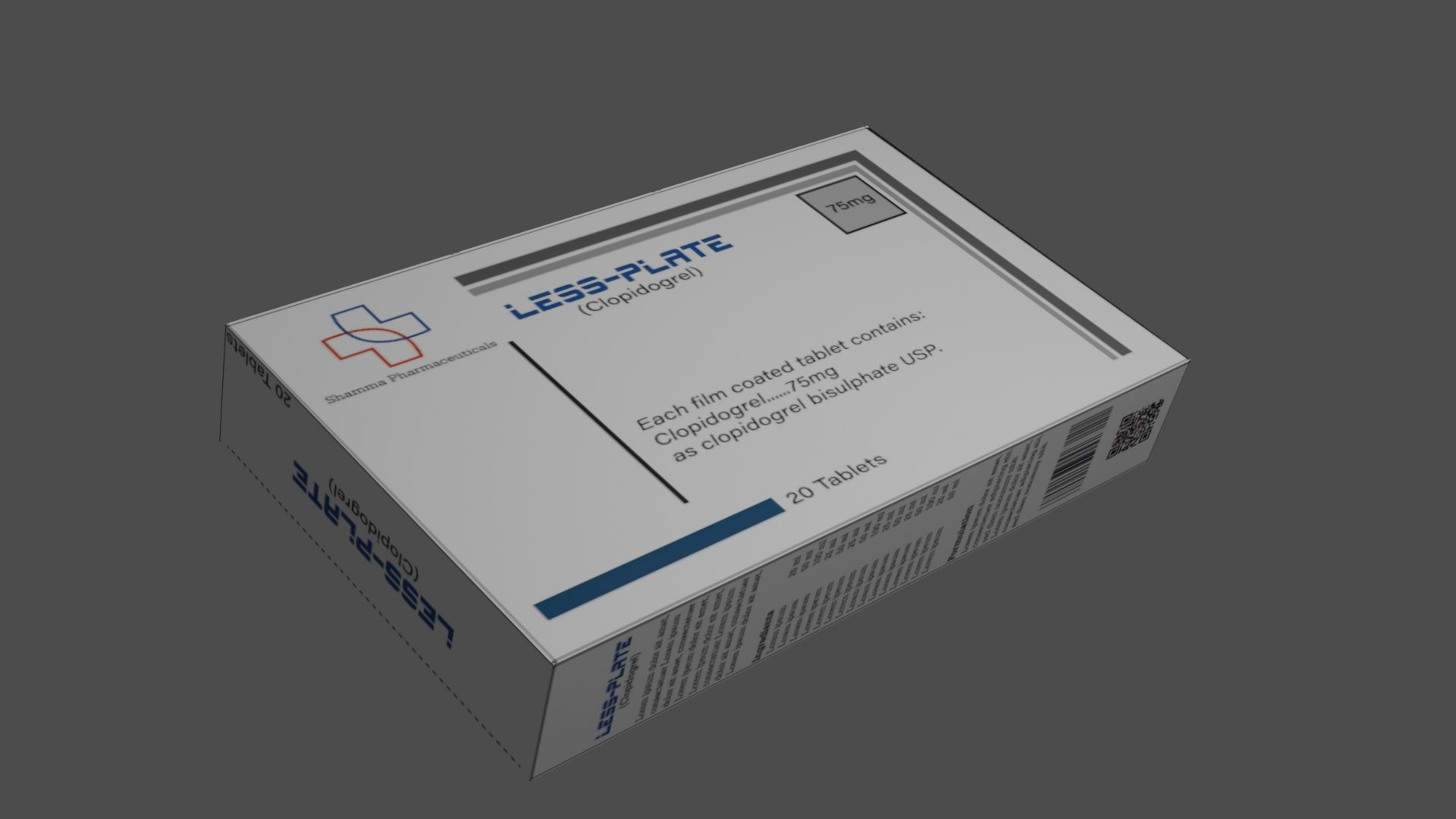 Medicines 3D Box 3D - TurboSquid 2366444