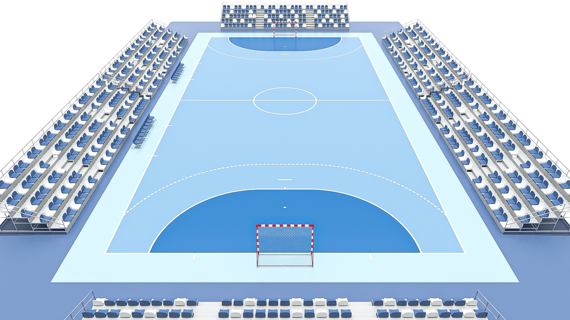 3D Model Handball Court 02 - TurboSquid 2230799