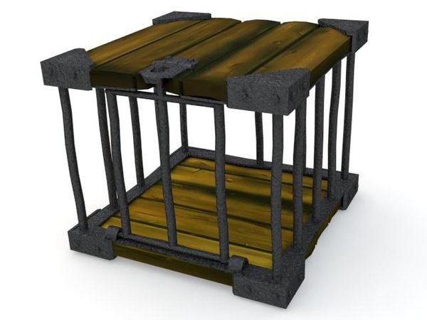 cage box 3d model
