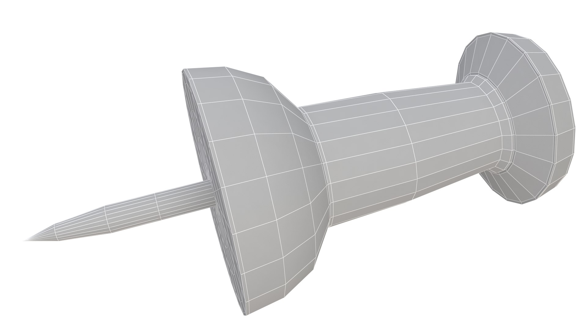 Pin Push Assorted 3D Model - TurboSquid 1681824