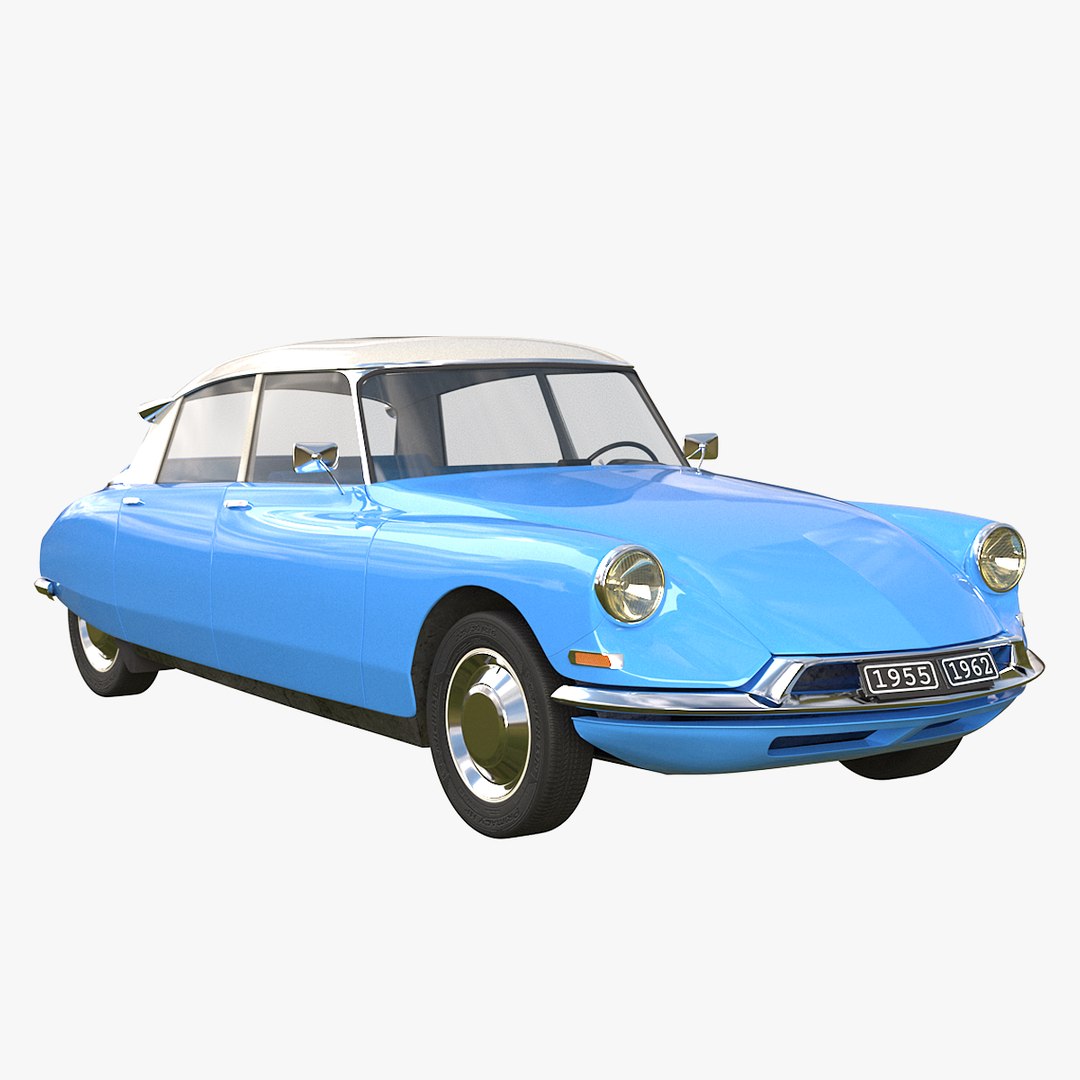 3D Citroen DS 19 model - TurboSquid 2069173