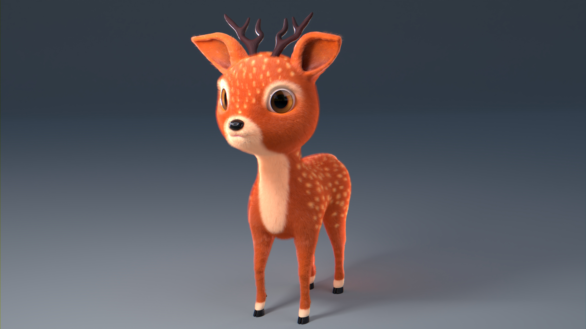 3D Deer Model - TurboSquid 2136042