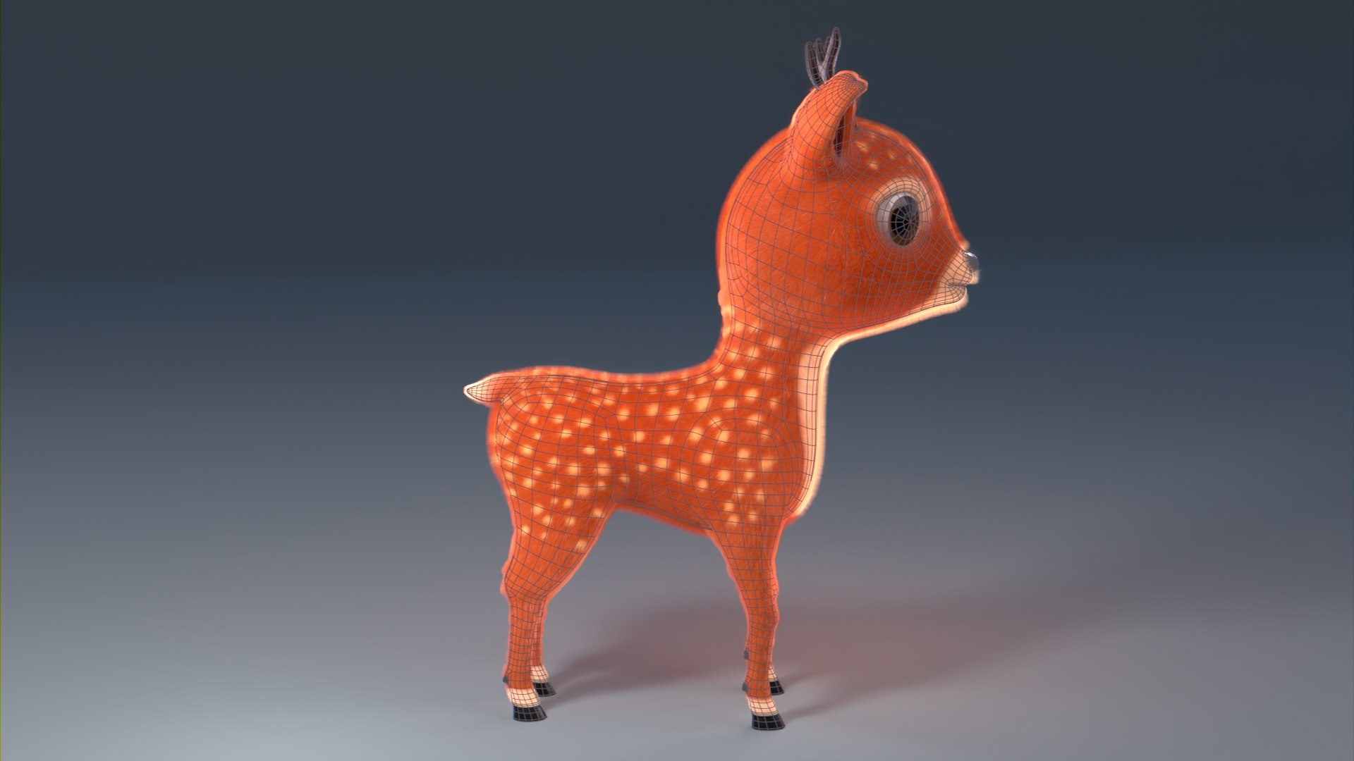 3D Deer Model - TurboSquid 2136042