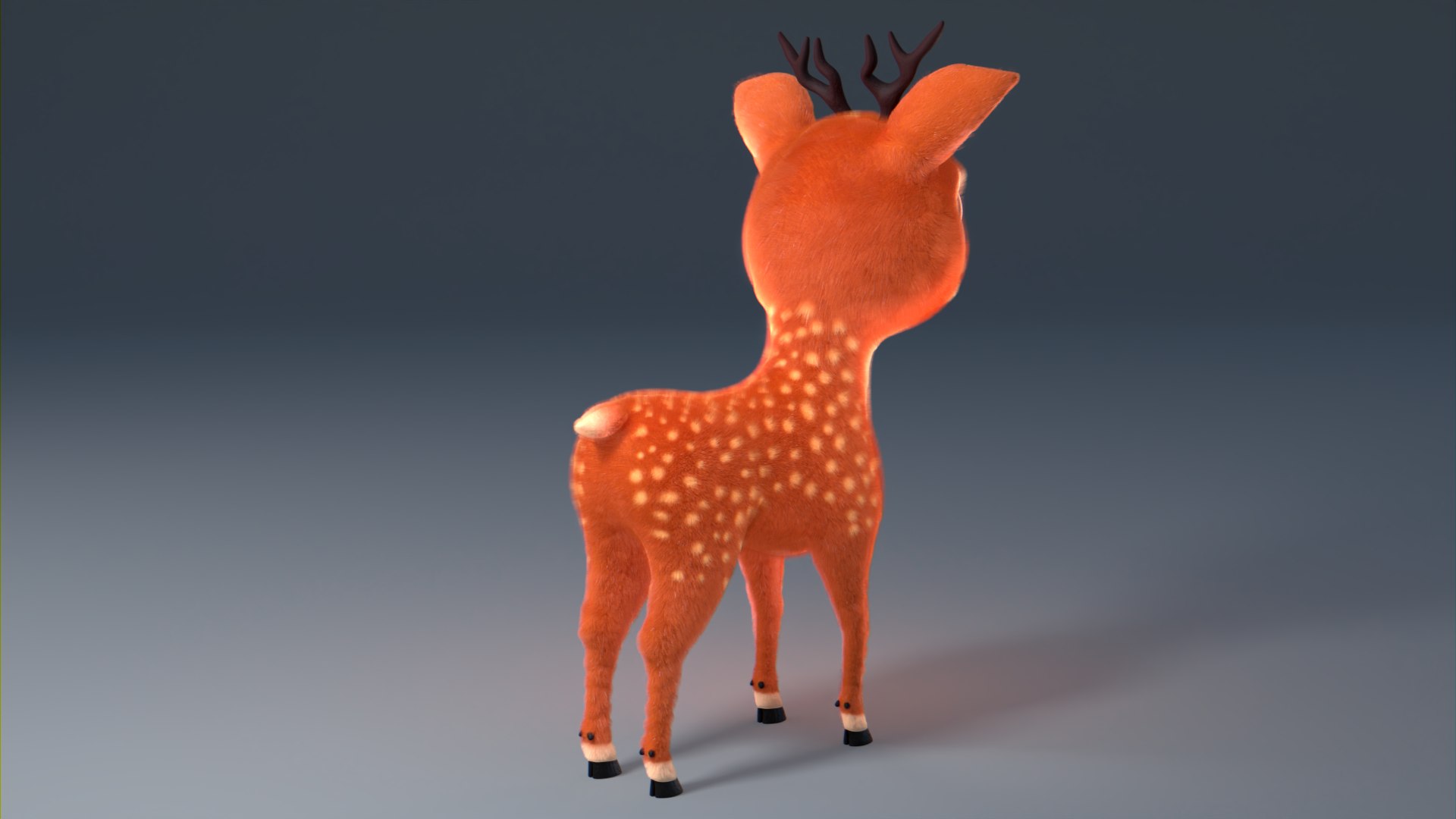 3D Deer Model - TurboSquid 2136042