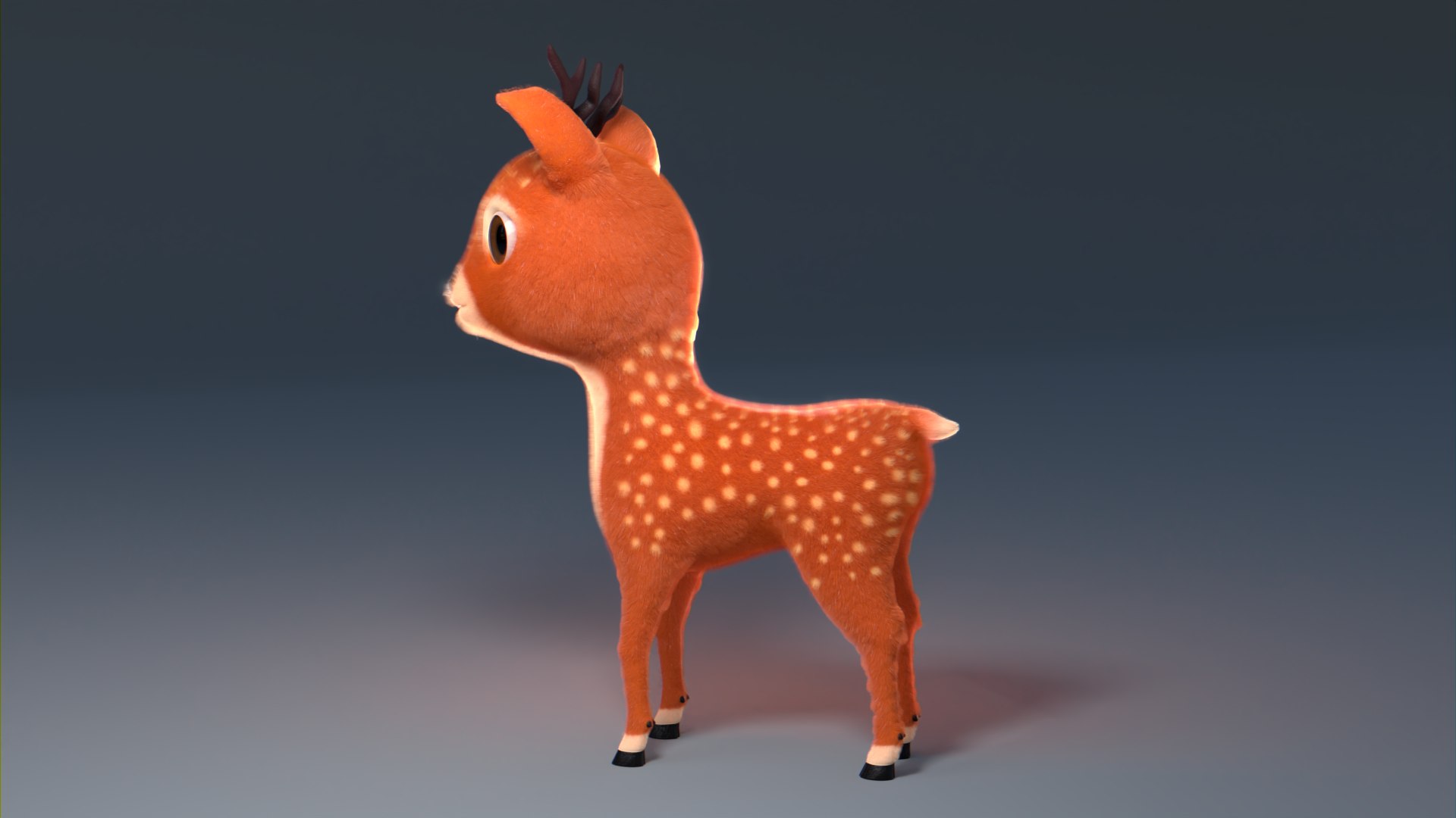 3D Deer Model - TurboSquid 2136042