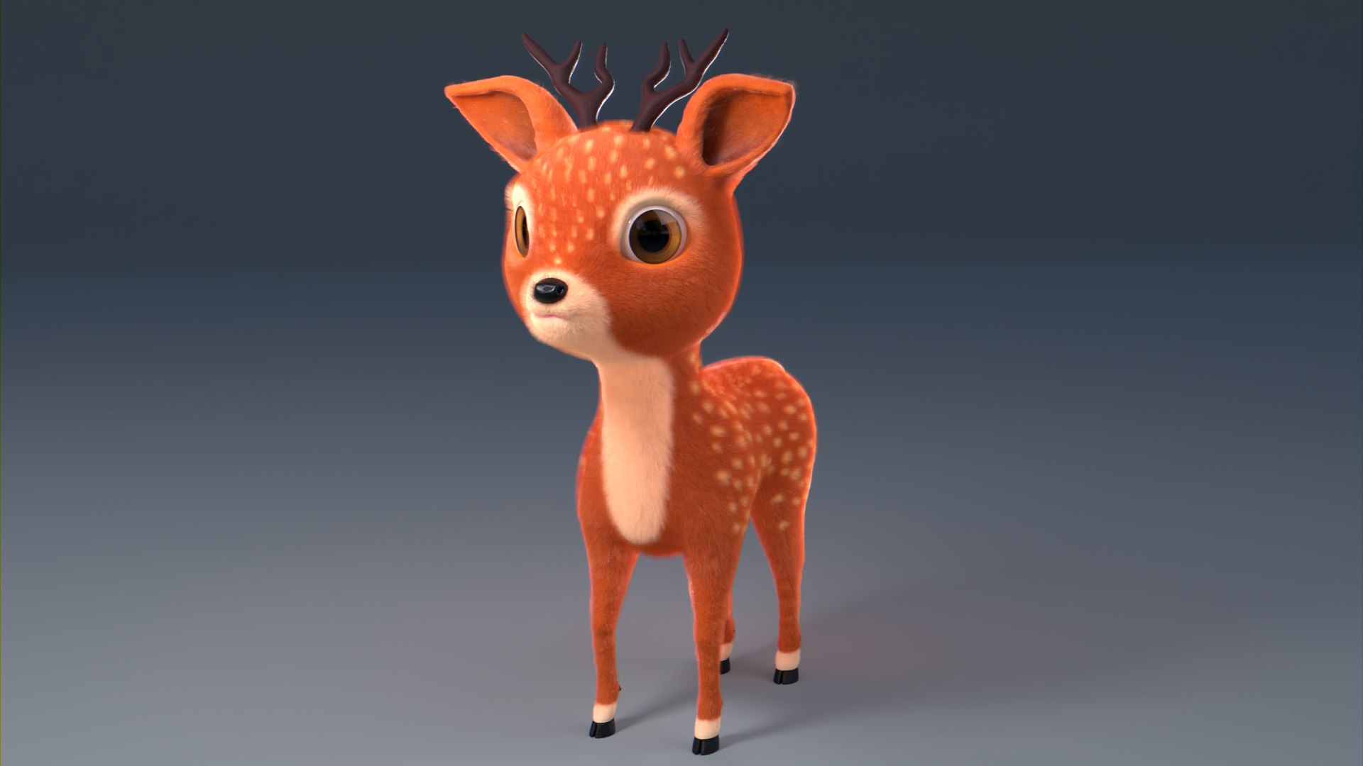 3D Deer Model - TurboSquid 2136042