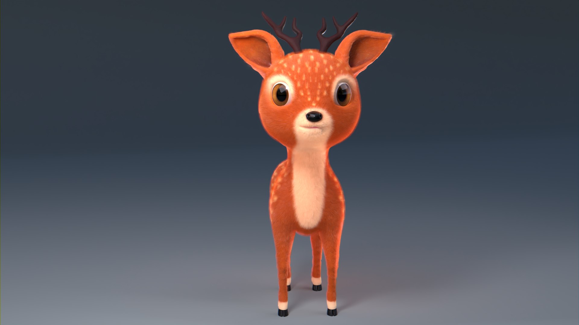 3D Deer Model - TurboSquid 2136042