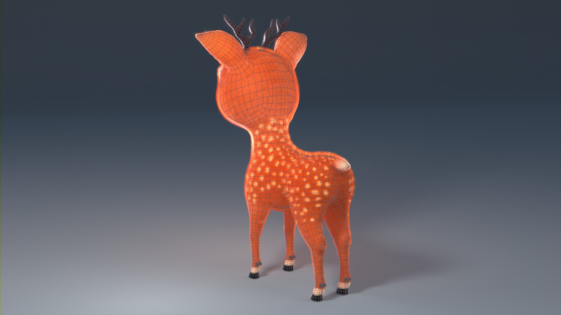 3D Deer Model - TurboSquid 2136042