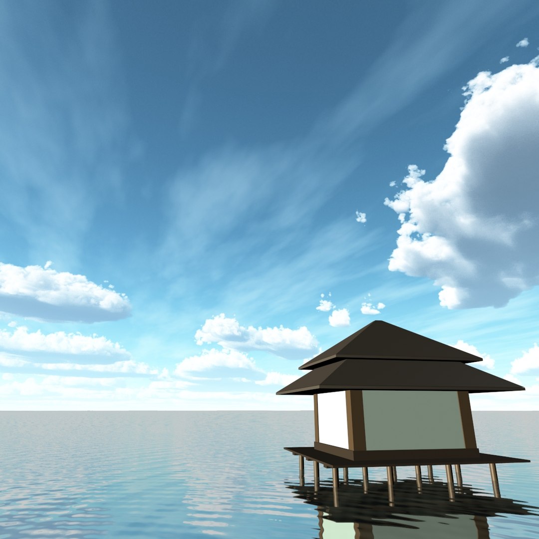 3d sky clouds