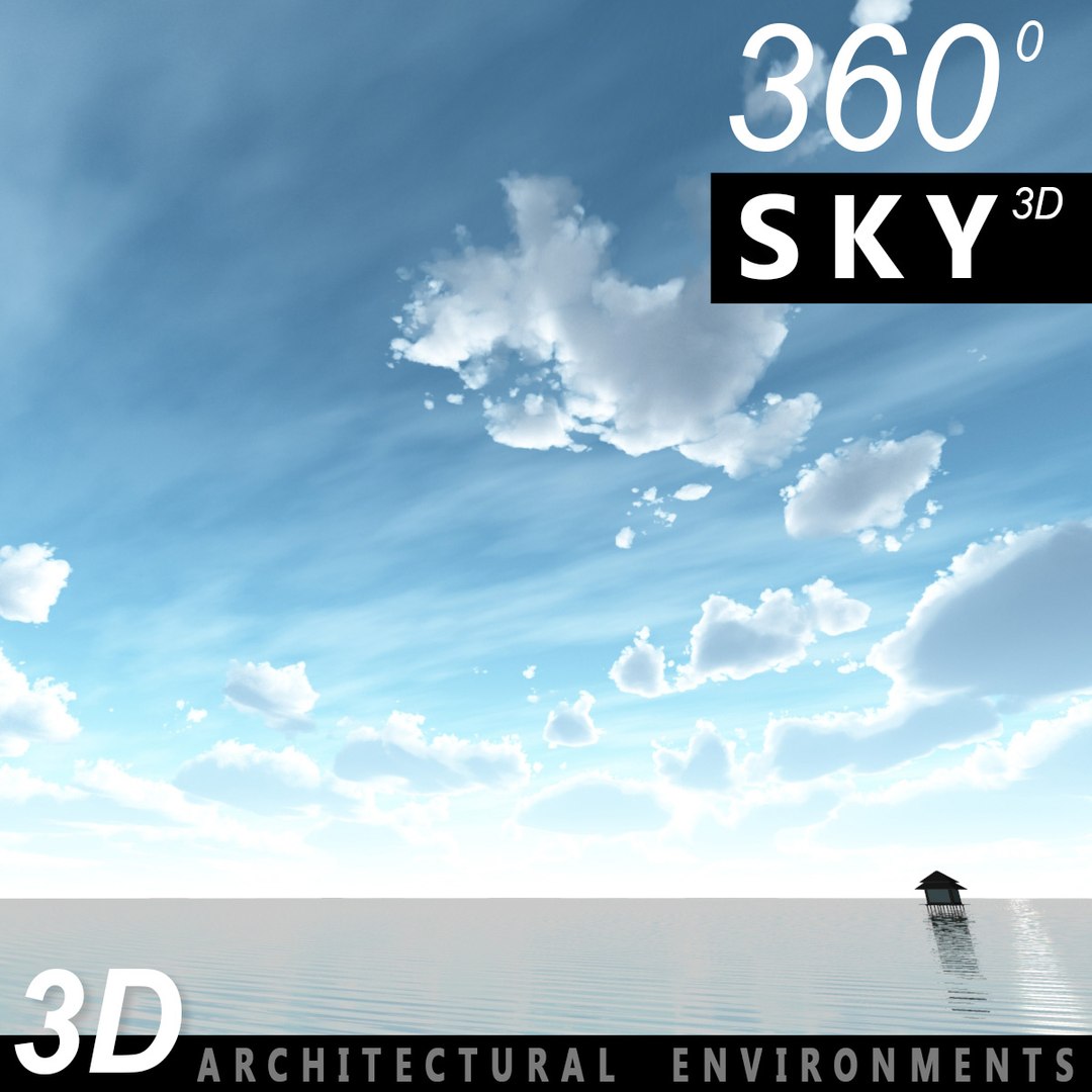 3d sky clouds