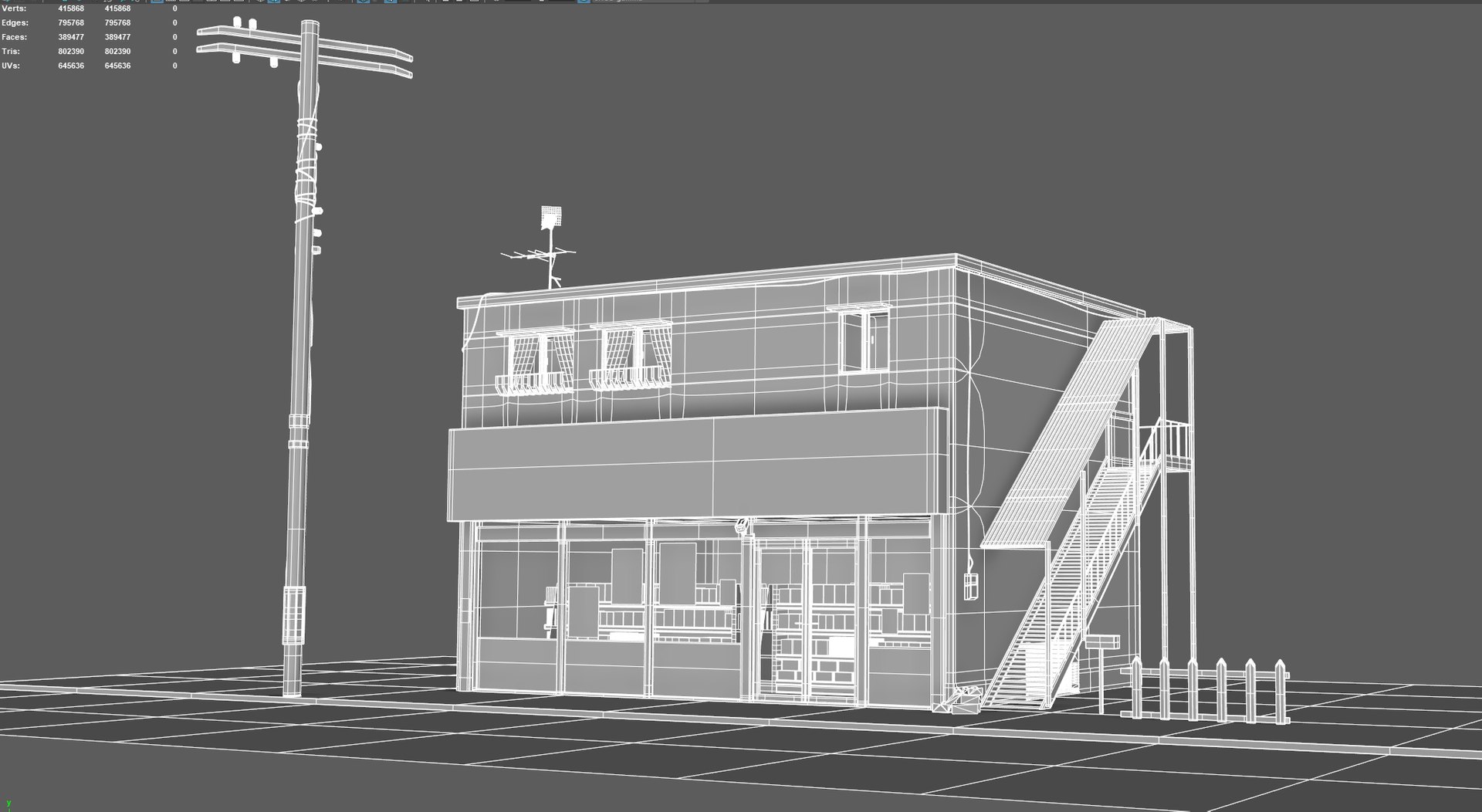 3D Model Sakamoto Days Store - Convenience Store- Japanese Store- Stl ...