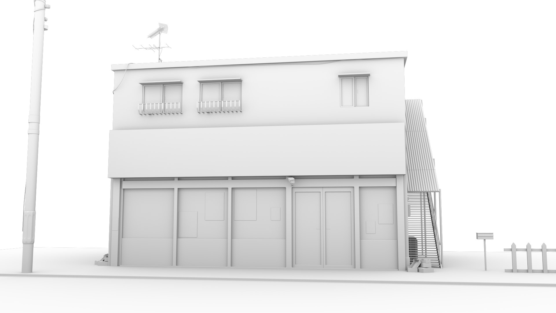 3D Model Sakamoto Days Store - Convenience Store- Japanese Store- Stl ...