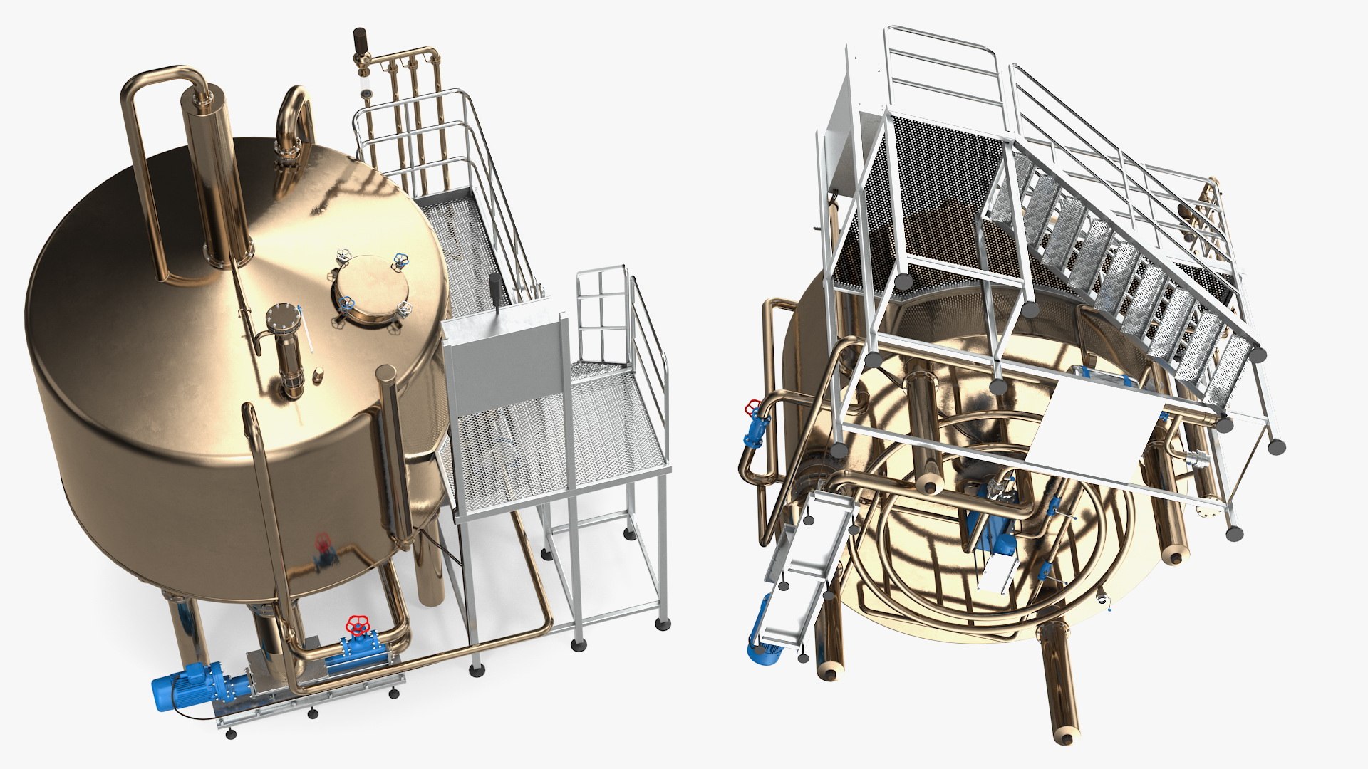 Alcohol Production Plant 3D Model - TurboSquid 1633888