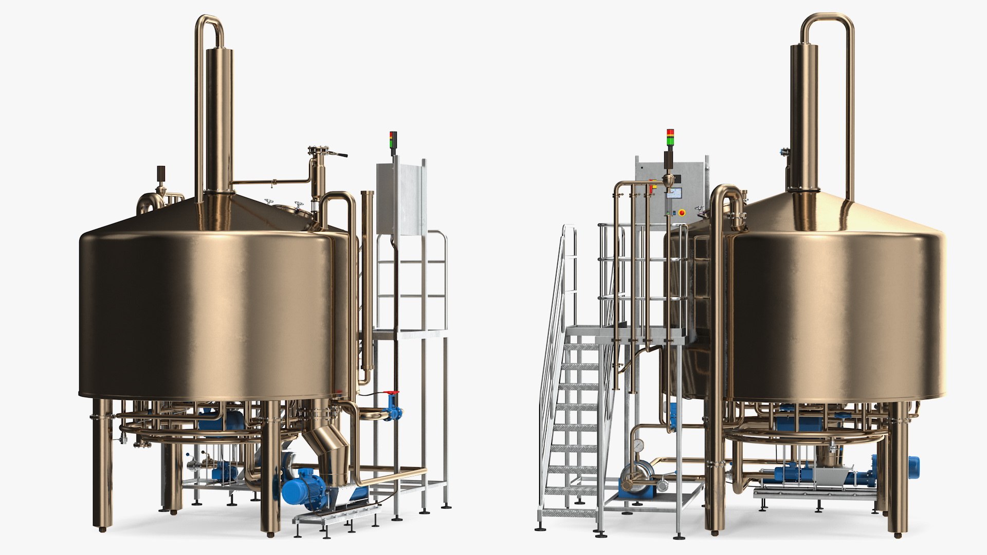 Alcohol Production Plant 3D Model - TurboSquid 1633888