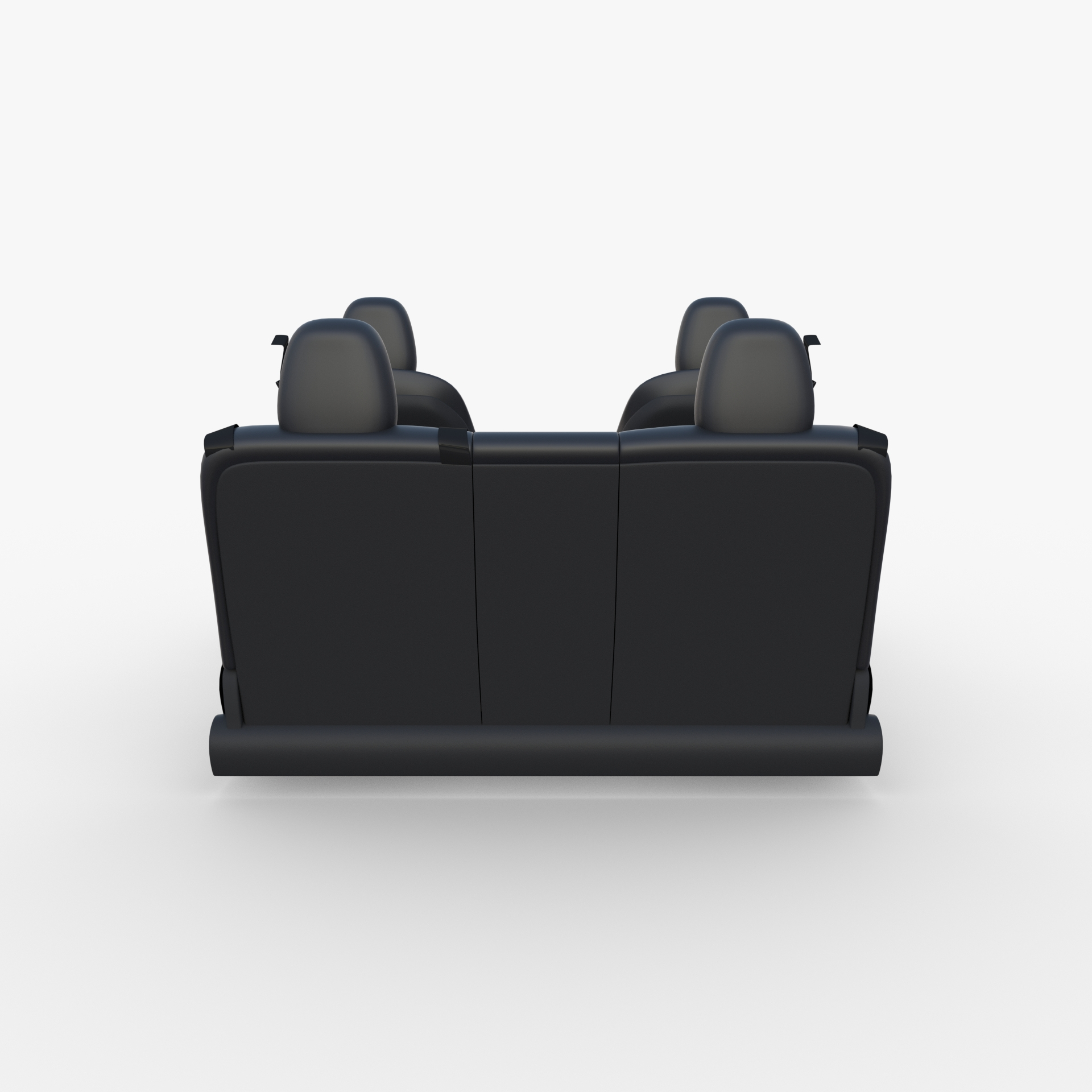 modelo 3d Asientos Tesla Model Y Oscuro - TurboSquid 1634455