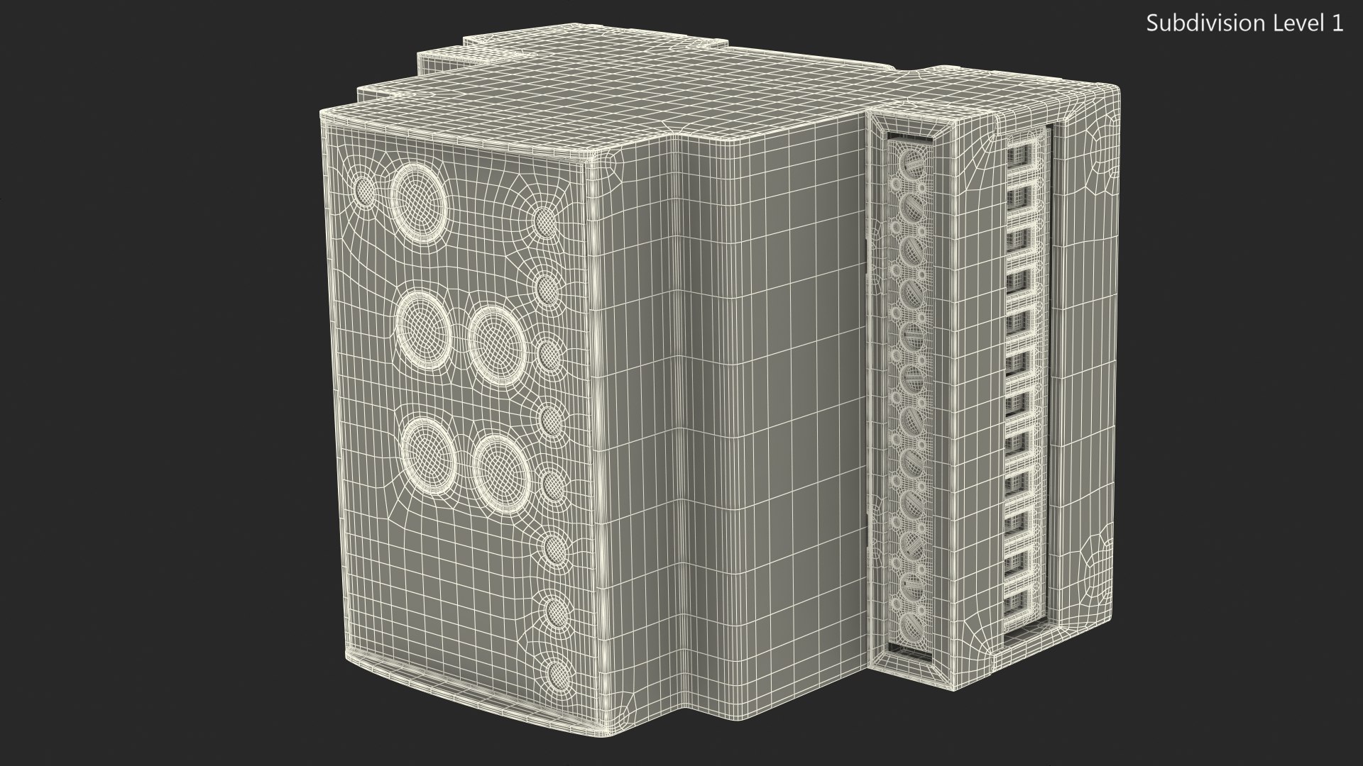 KNX Blind Actuator Four Gang 3D Model - TurboSquid 1892997