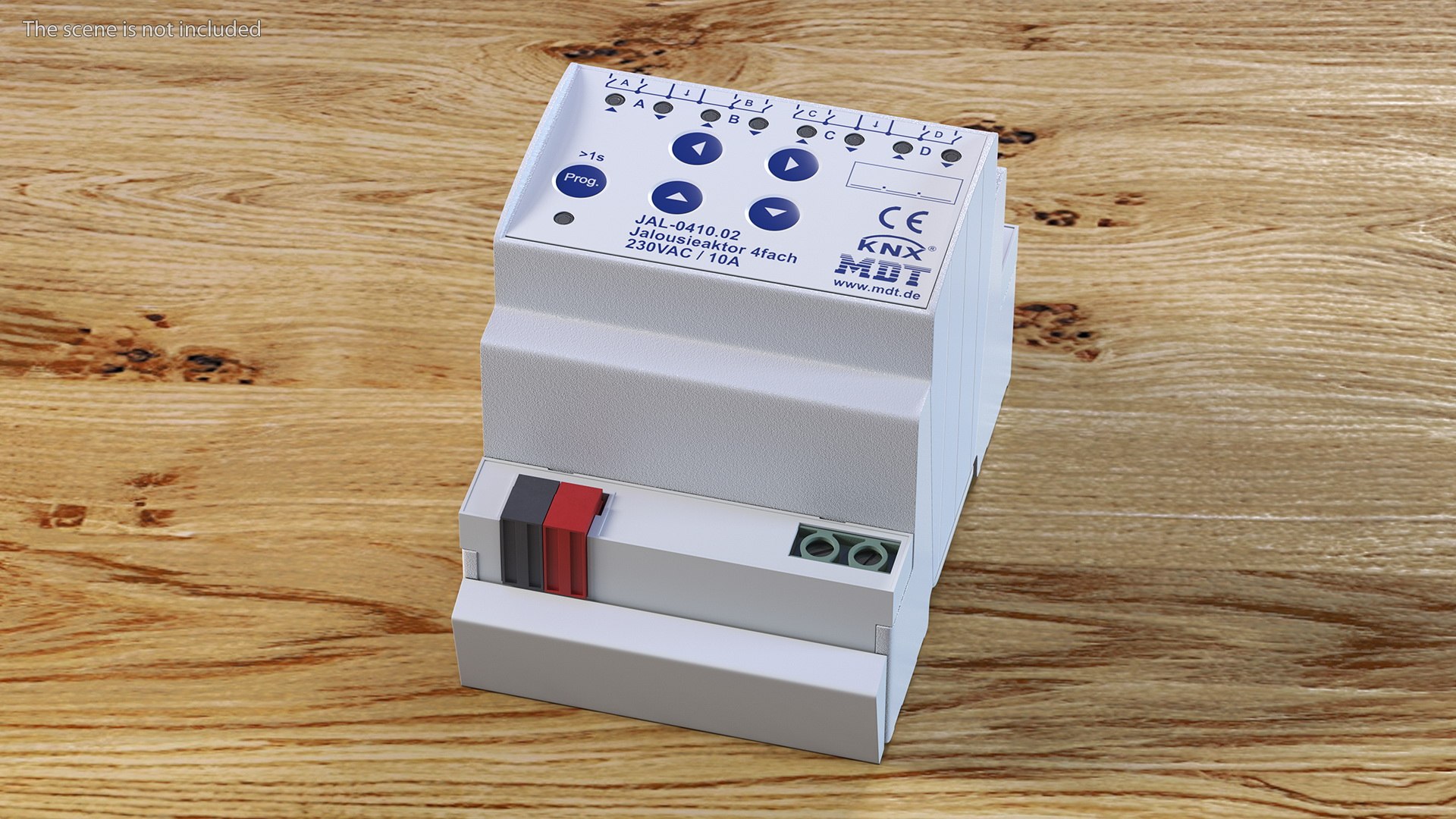 KNX Blind Actuator Four Gang 3D Model - TurboSquid 1892997