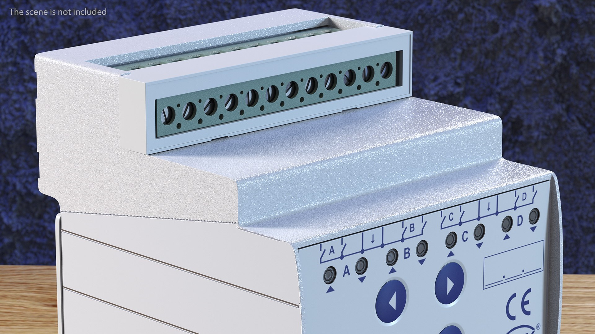 KNX Blind Actuator Four Gang 3D Model - TurboSquid 1892997