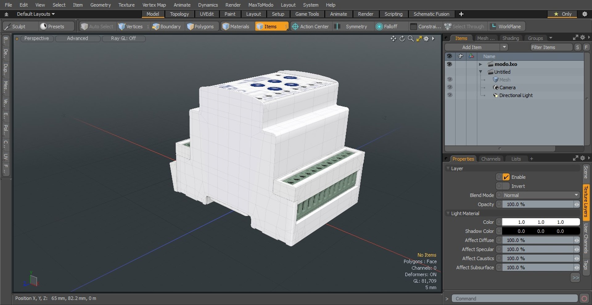 KNX Blind Actuator Four Gang 3D Model - TurboSquid 1892997