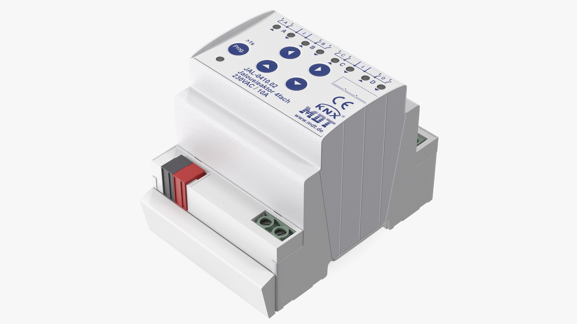 KNX Blind Actuator Four Gang 3D model - TurboSquid 1892997