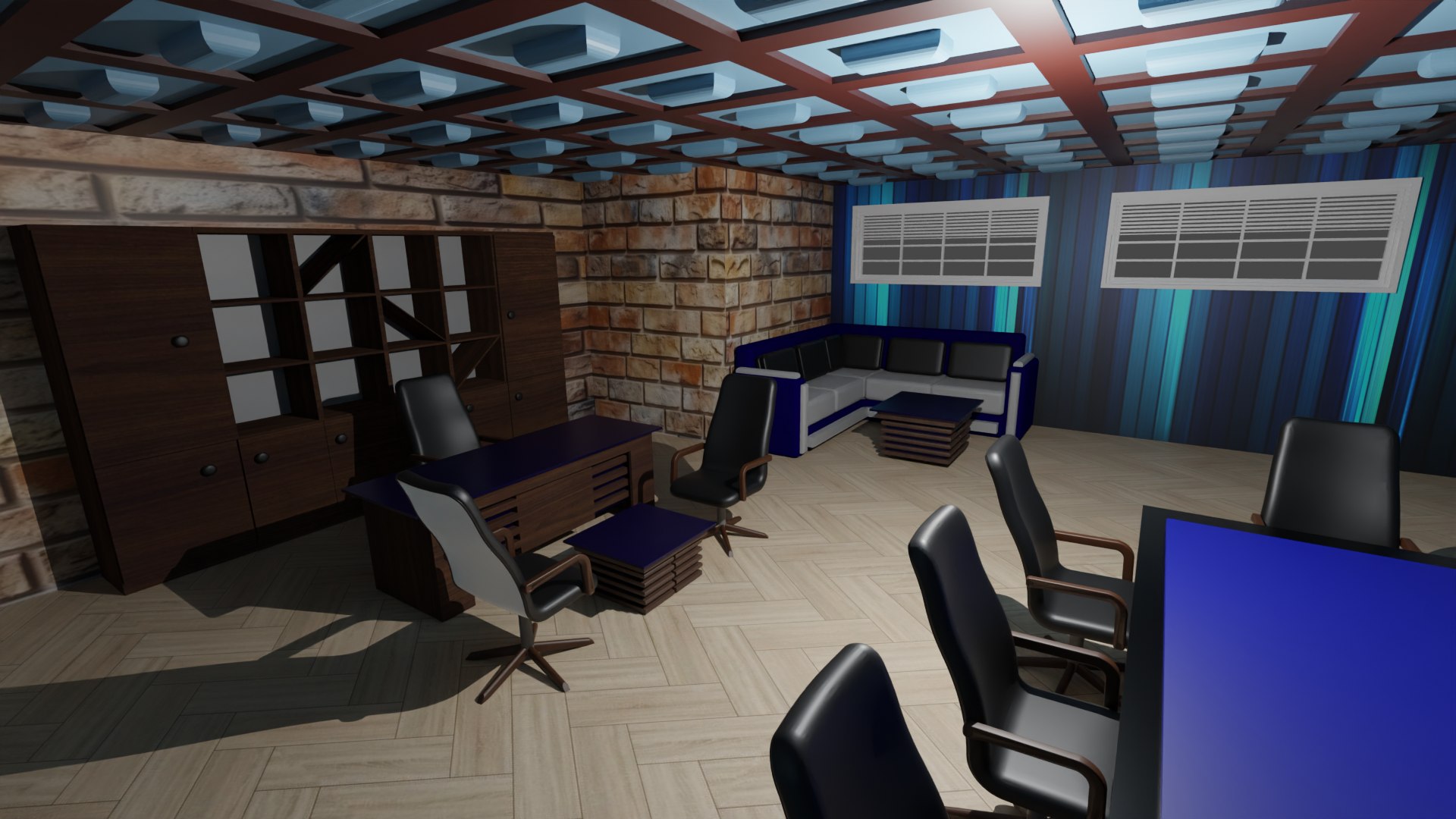 Boss Office 3D Model - TurboSquid 2160830