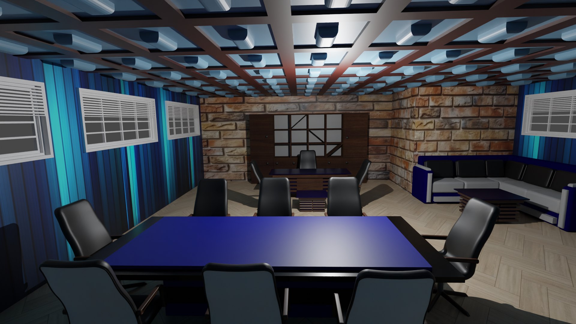 Boss Office 3D model - TurboSquid 2160830