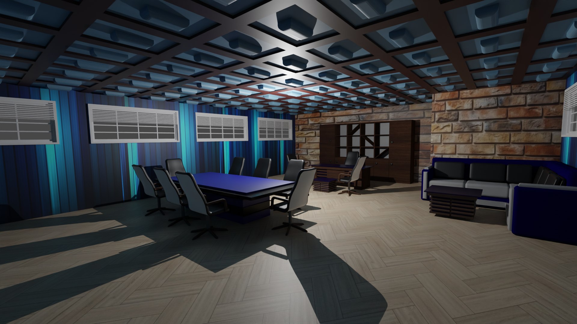 Boss Office 3D model - TurboSquid 2160830