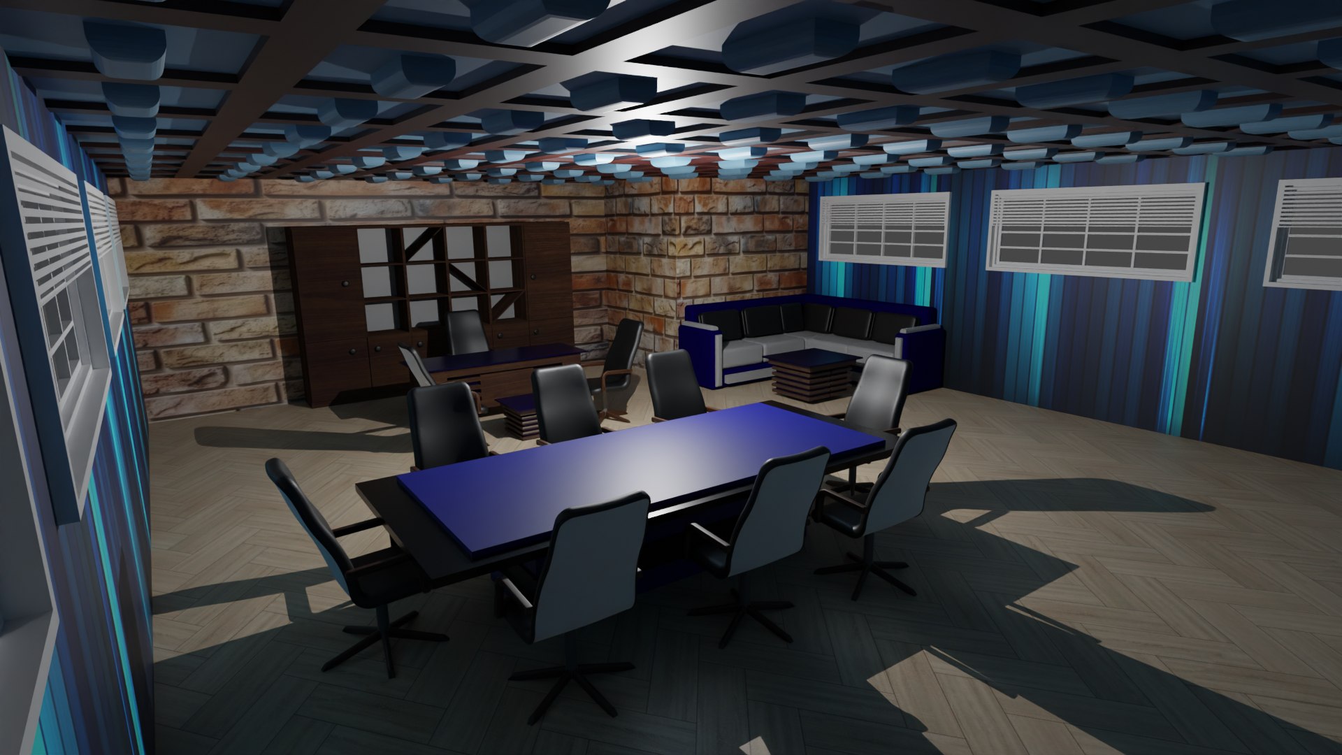 Boss Office 3D Model - TurboSquid 2160830