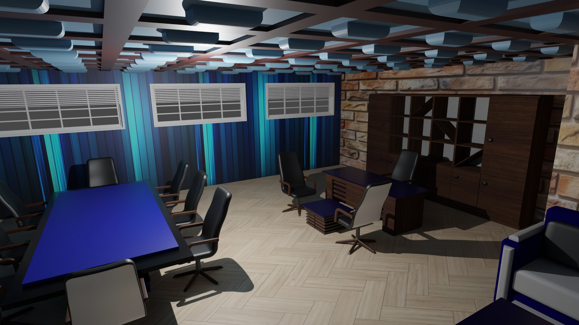 Boss Office 3D Model - TurboSquid 2160830