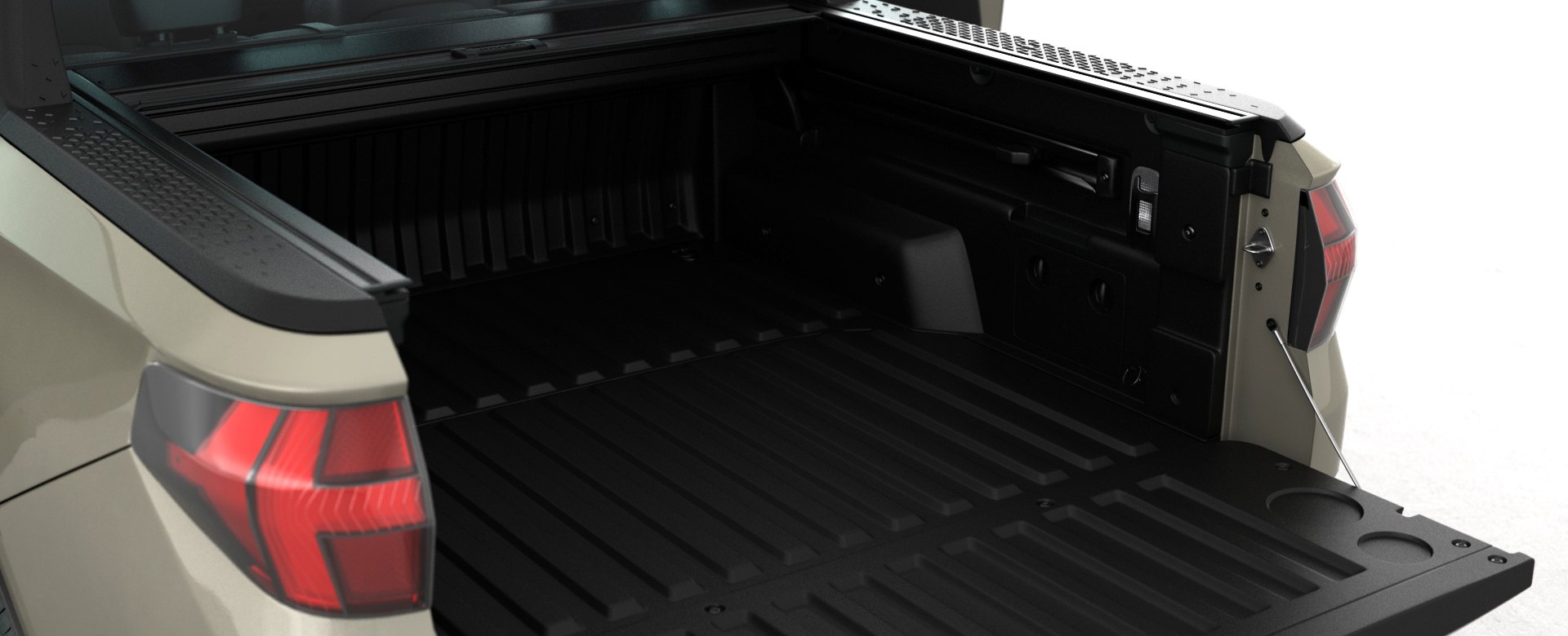 Hyundai Santa Cruz 2022 Low Interior And Opening Trunk 3D Model ...