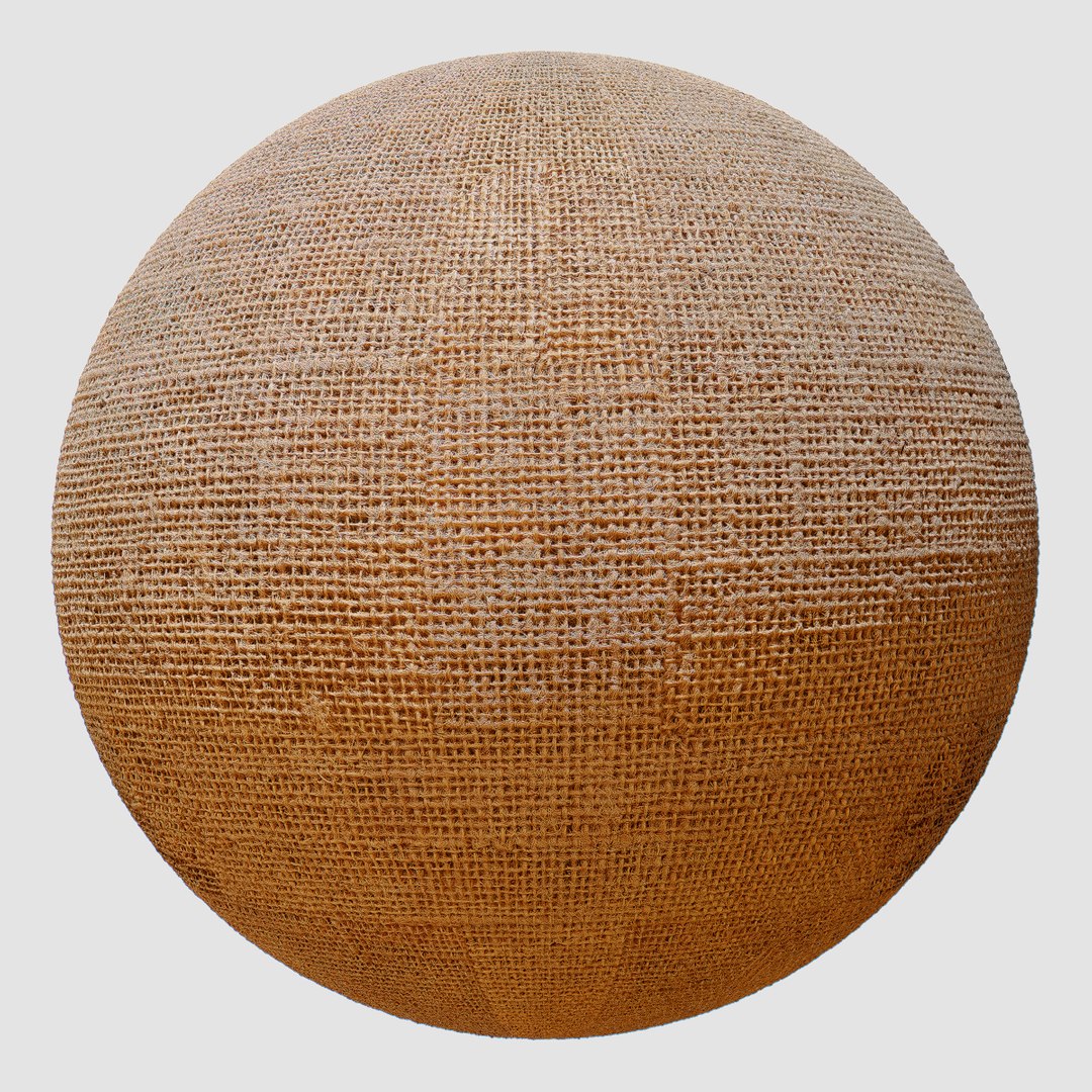 Texture JPEG burlap fabric pbr