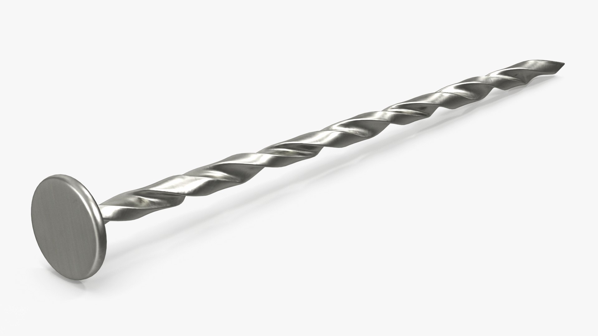 Spiral Shank Nails 3D Model - TurboSquid 2059849