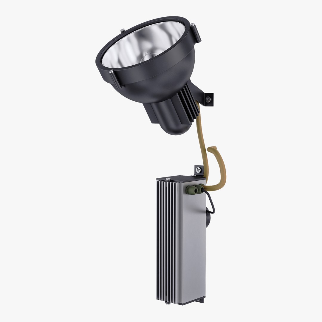 3D Floodlight And Indirect Reflector V 1 Model - TurboSquid 1993864
