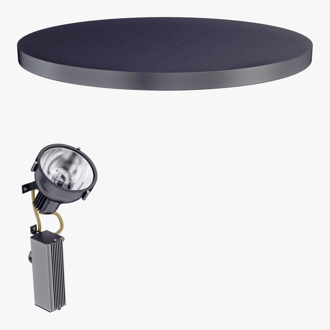 3D Floodlight And Indirect Reflector V 1 Model - TurboSquid 1993864