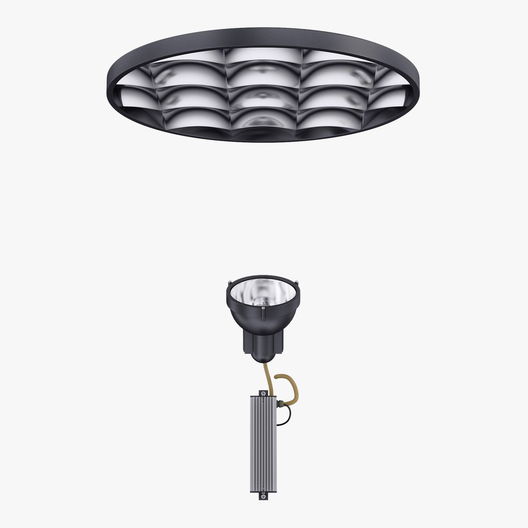 3D Floodlight And Indirect Reflector V 1 Model - TurboSquid 1993864