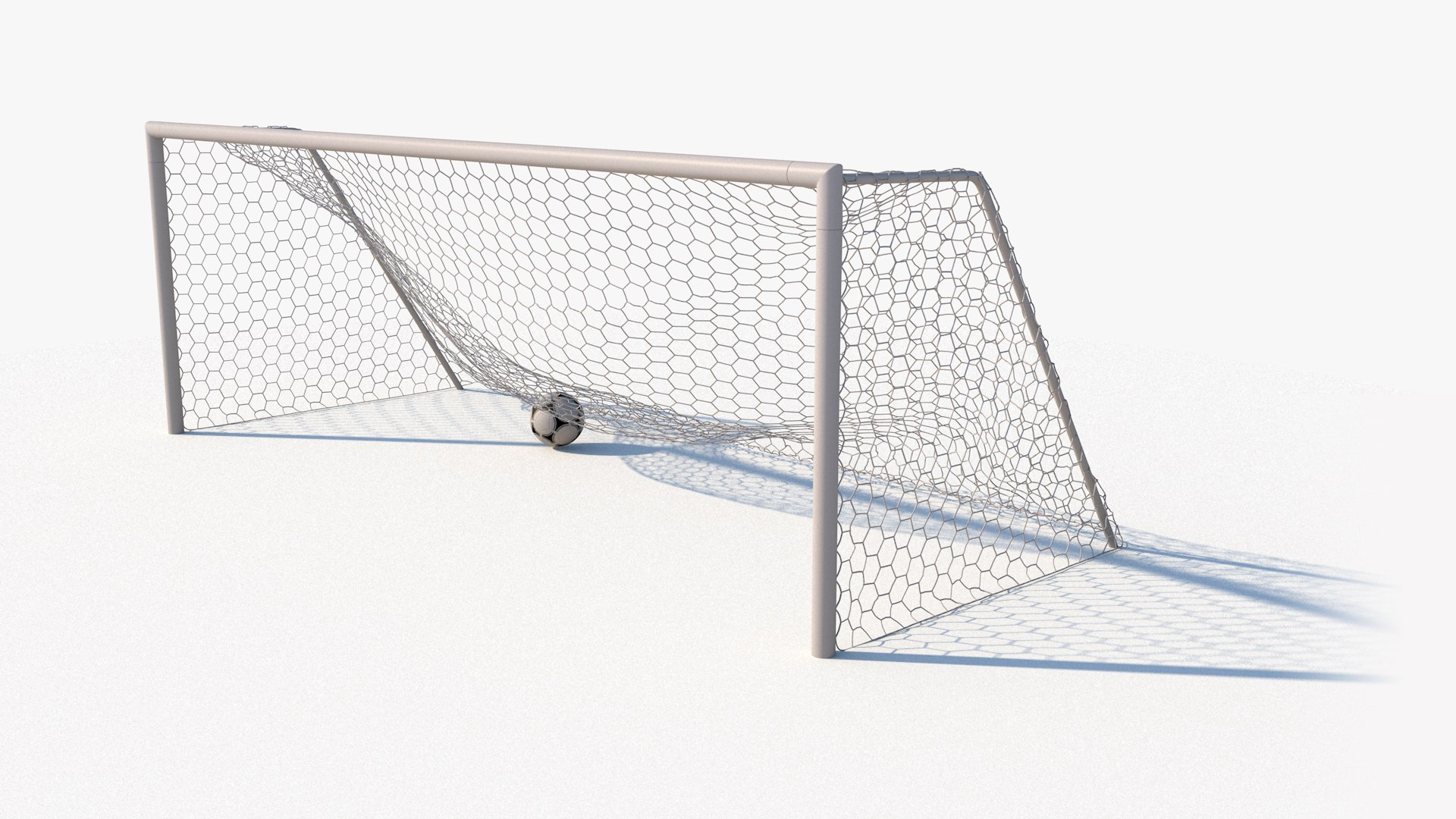 soccer net c4d