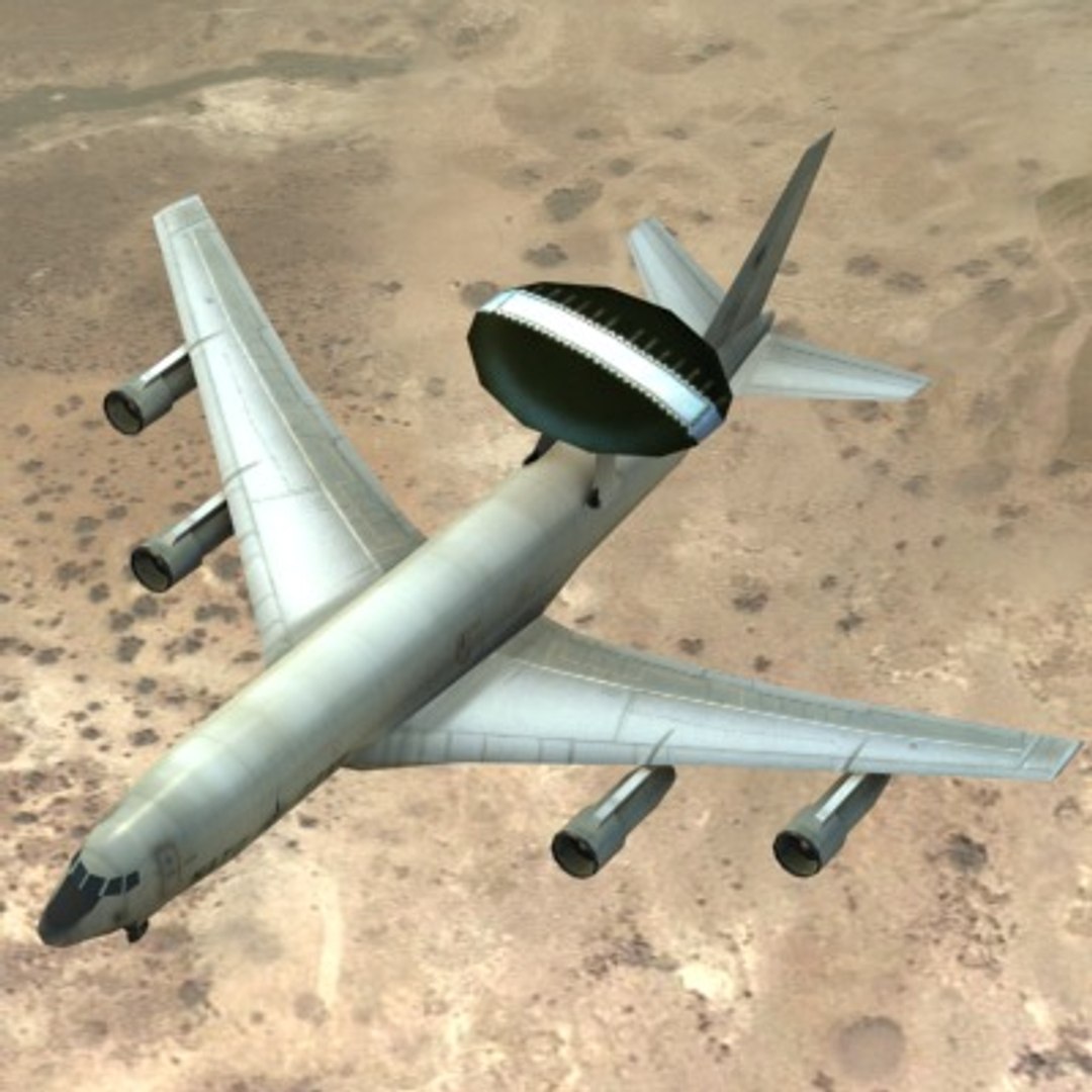 Awacs Aircraft Multi 3d Xsi
