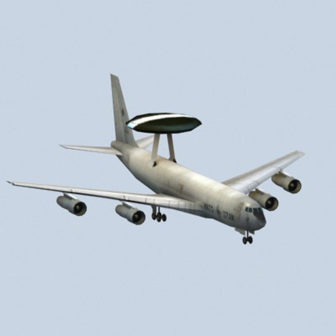 Awacs Aircraft Multi 3d Xsi