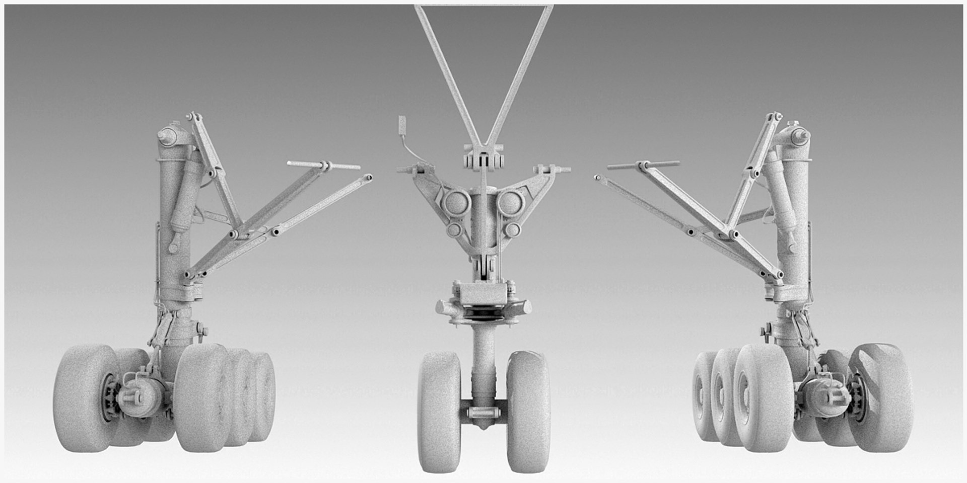 3D Boeing 777x Landing Gears Model - TurboSquid 1494129