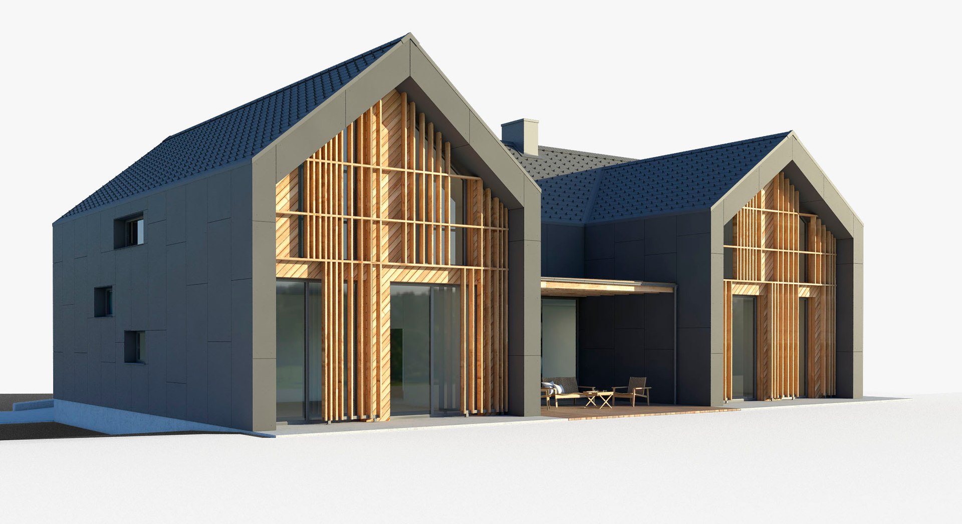 3D Villa House Xl Model - TurboSquid 1455757