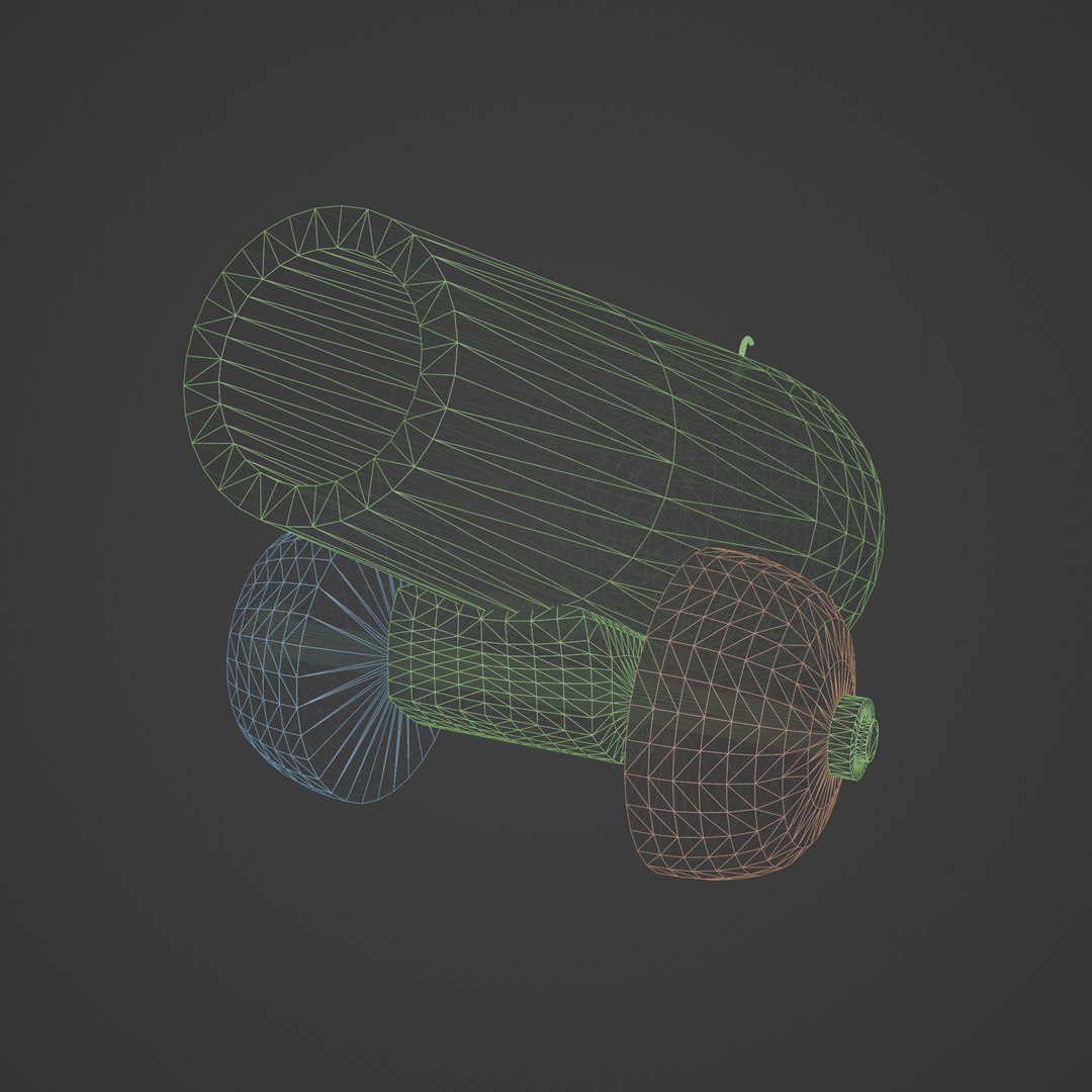 Ancient Medieval Cannon model - TurboSquid 2150525
