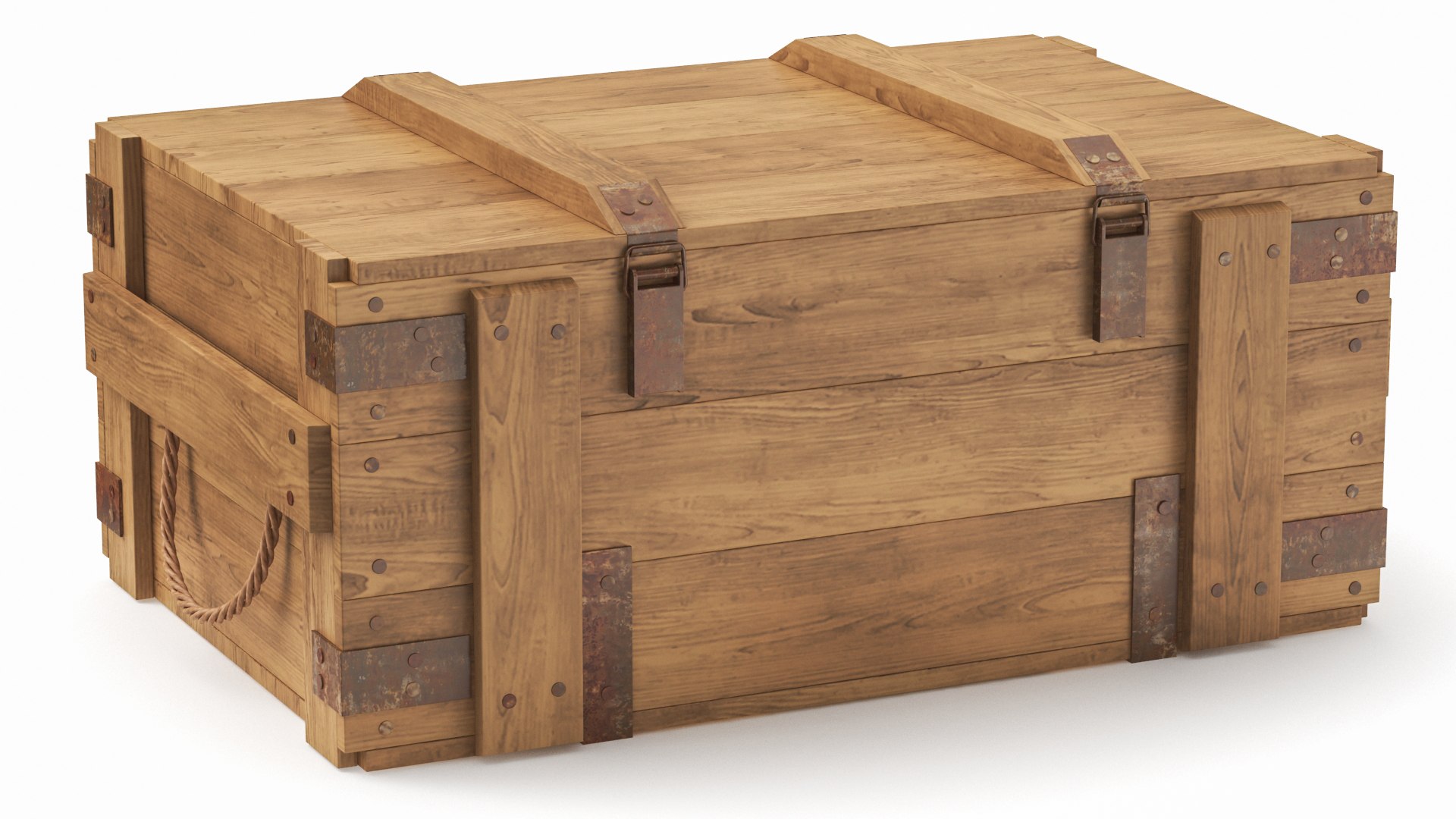 Wooden Crate 02 3D Model - TurboSquid 2128855