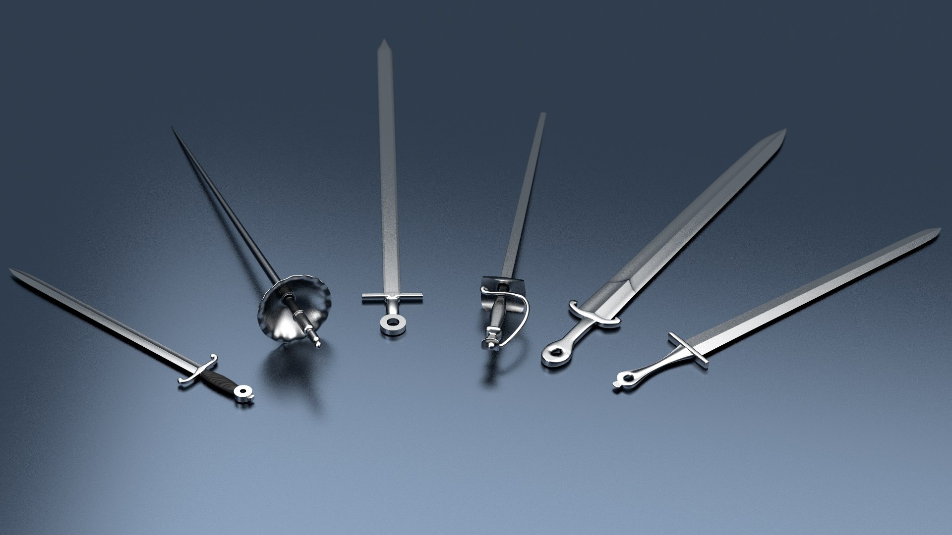 Blender Pack Swords