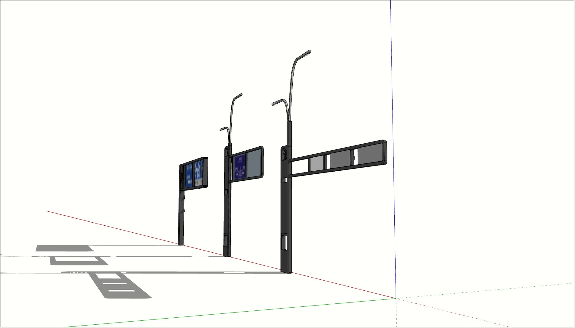 3D Highway Sign Collection-A1 - TurboSquid 2040490